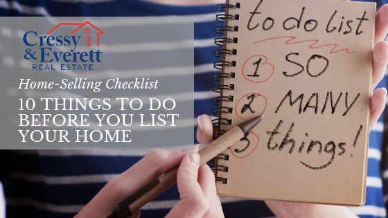Home-Selling Checklist: 10 Things to Do Before You List Your Home